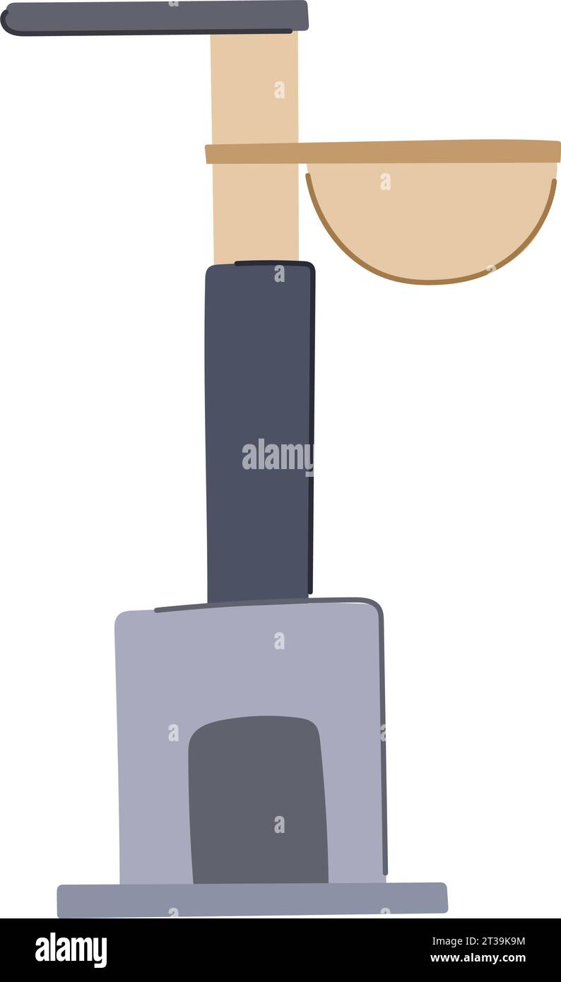 pet cat house cartoon vector illustration Stock Vector Image & Art - Alamy