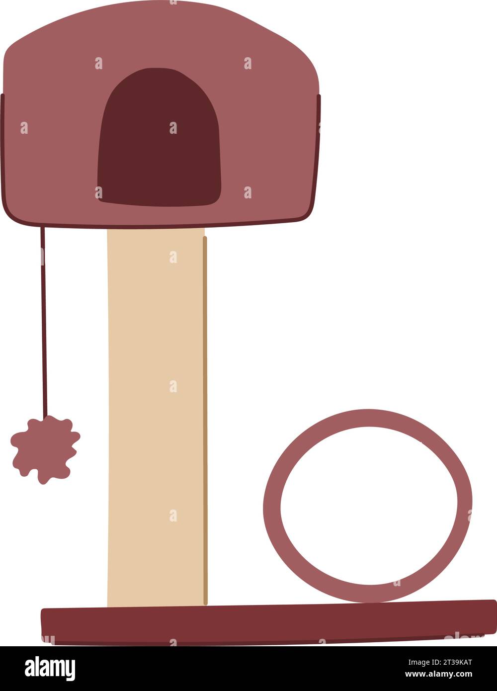 room cat house cartoon vector illustration Stock Vector Image & Art - Alamy