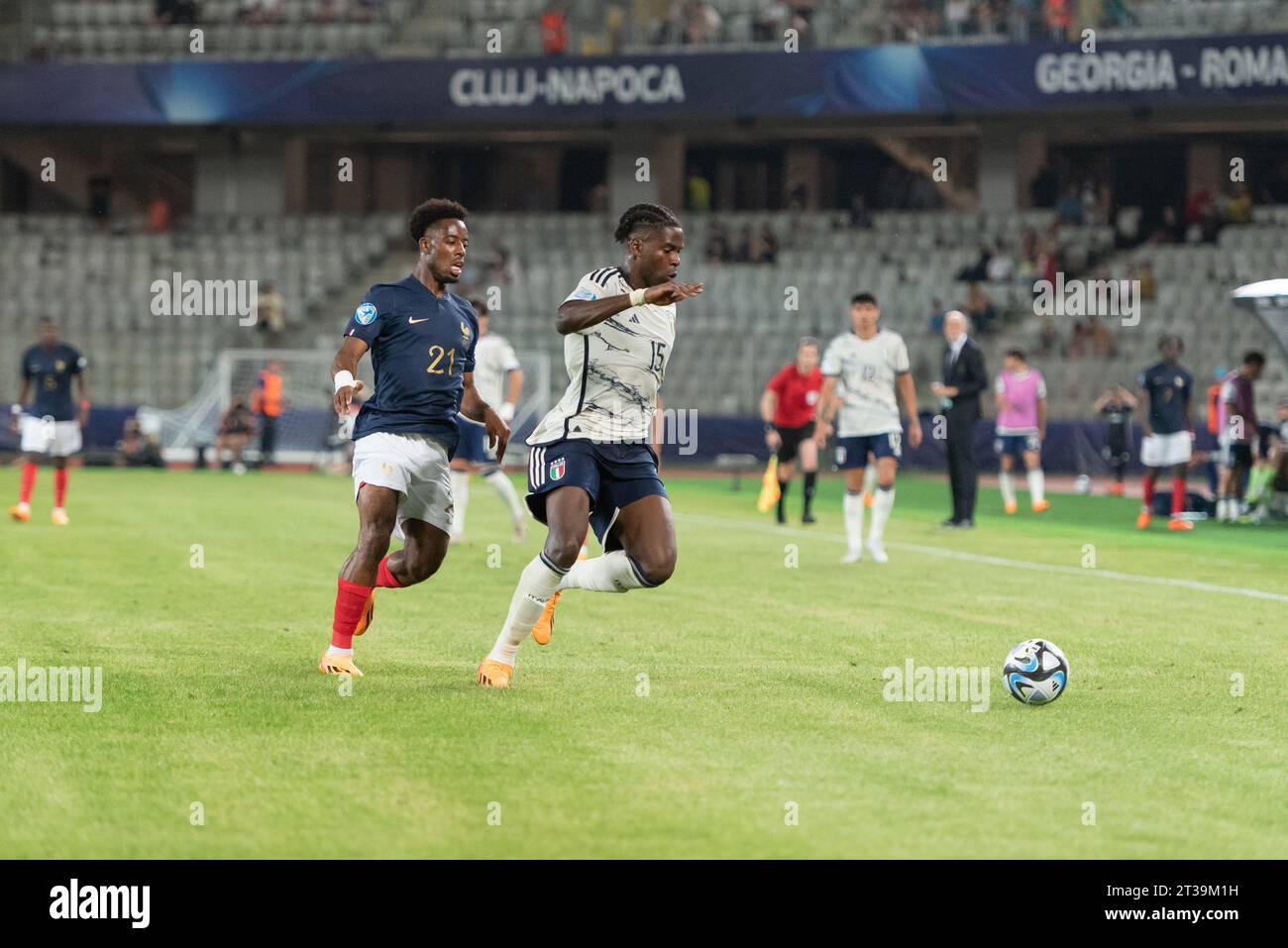 Cluj napoca italia euro 2023 u21 fotbal fotbal masculin franta u hi-res stock photography and ...