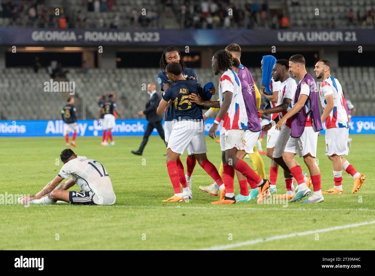 Cluj napoca italia euro 2023 u21 fotbal fotbal masculin franta u hi-res stock photography and ...