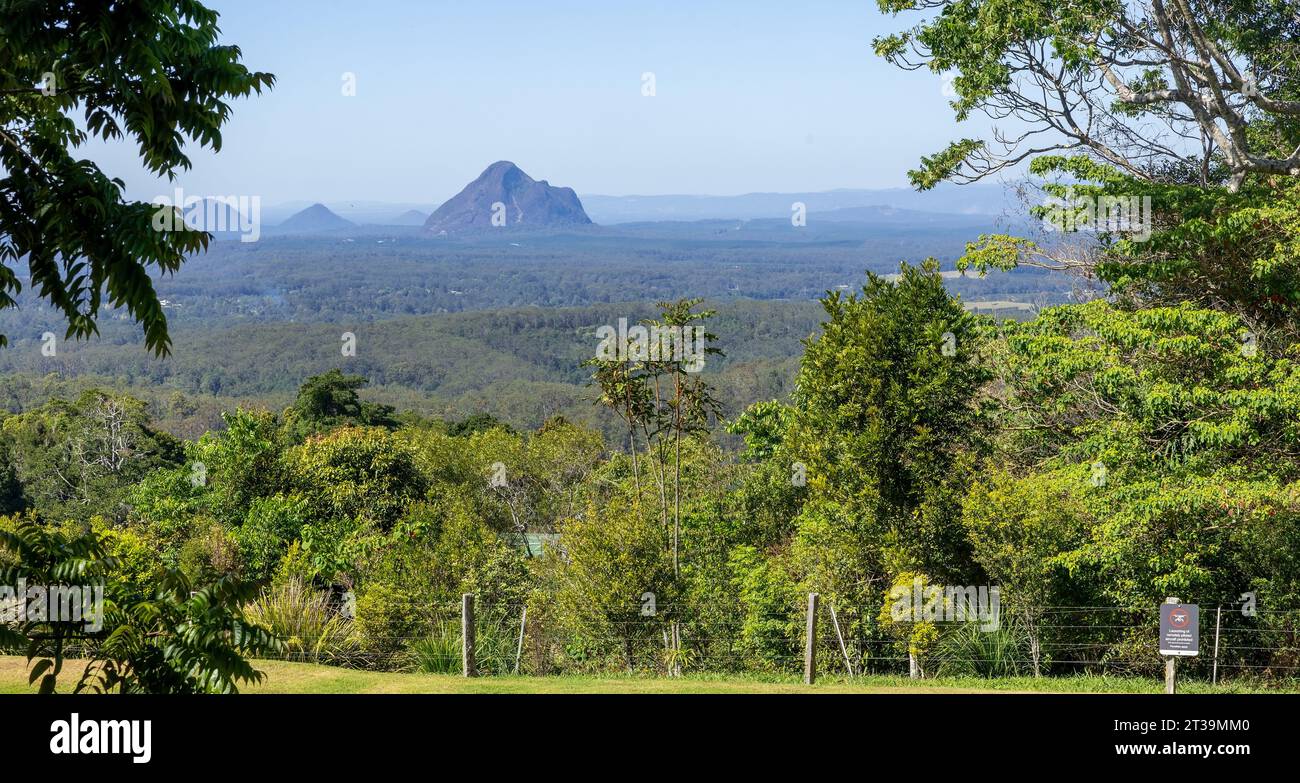 Tamborine Mountain woodland and scenic views in Queensland, Australia ...