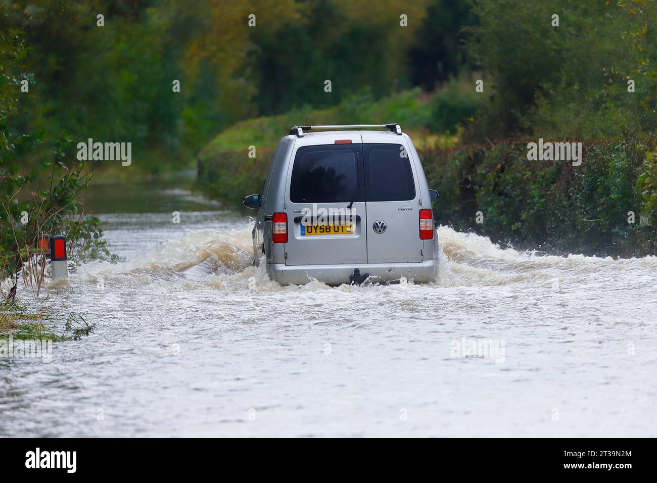21st October Storm Babet flooding in Allerton Bywater,West Yorkshire,UK ...