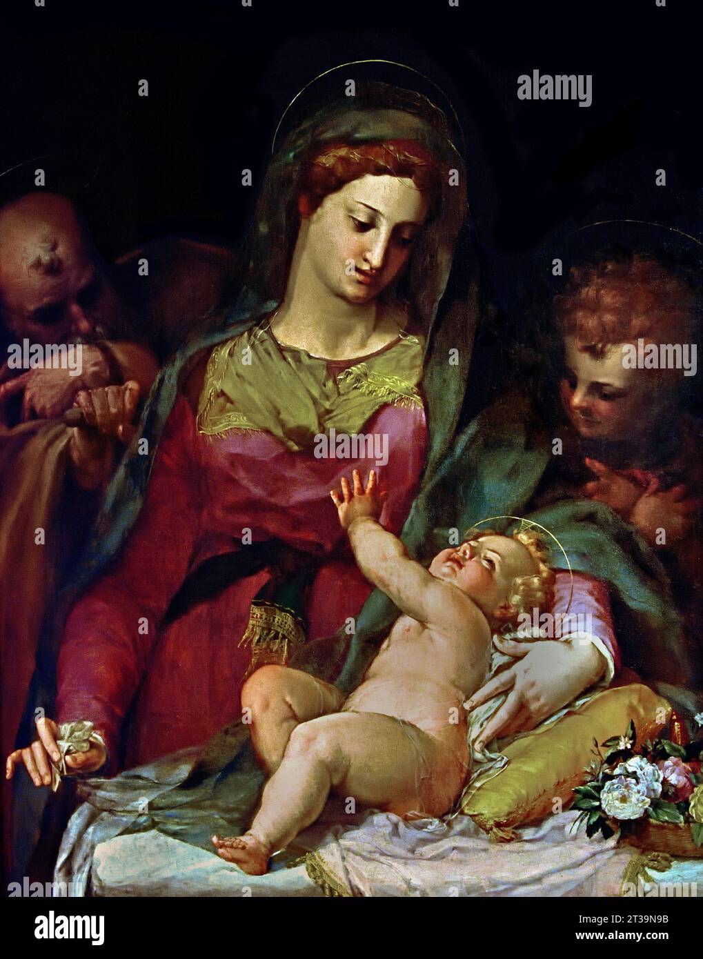 MuseumMadonna and Child with Little St. John the Baptist 1585 Pieter de ...