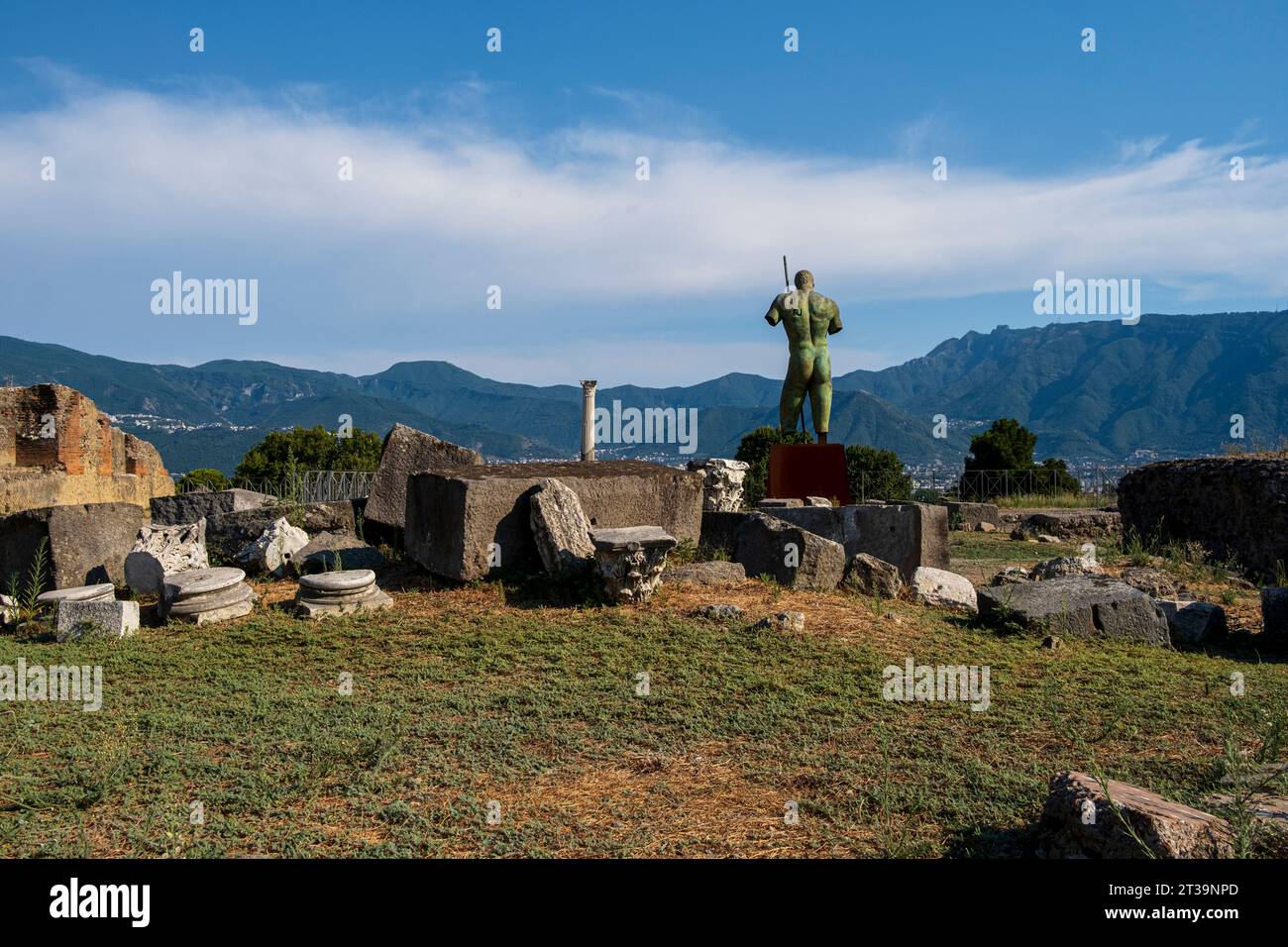 Pompeii, Italy - 03 August 2022 : Daedalus statue Stock Photo - Alamy