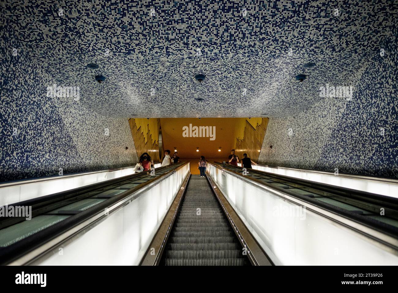 Naples, Italy - 03 August 2022 : Toledo metro station Stock Photo - Alamy