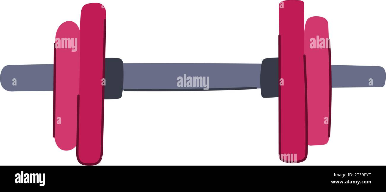 sport dumbbell cartoon vector illustration Stock Vector Image & Art - Alamy