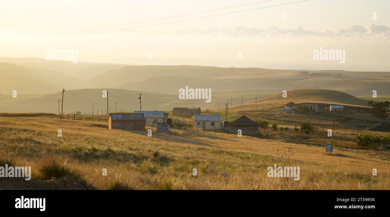 Traditional eastern cape landscape, South Africa Stock Photo - Alamy