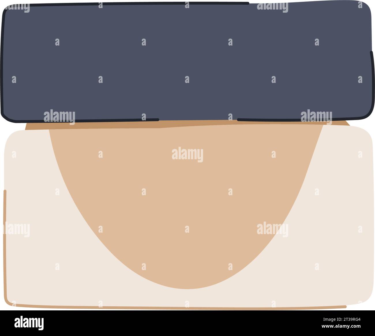 care eye cream cartoon vector illustration Stock Vector Image & Art - Alamy