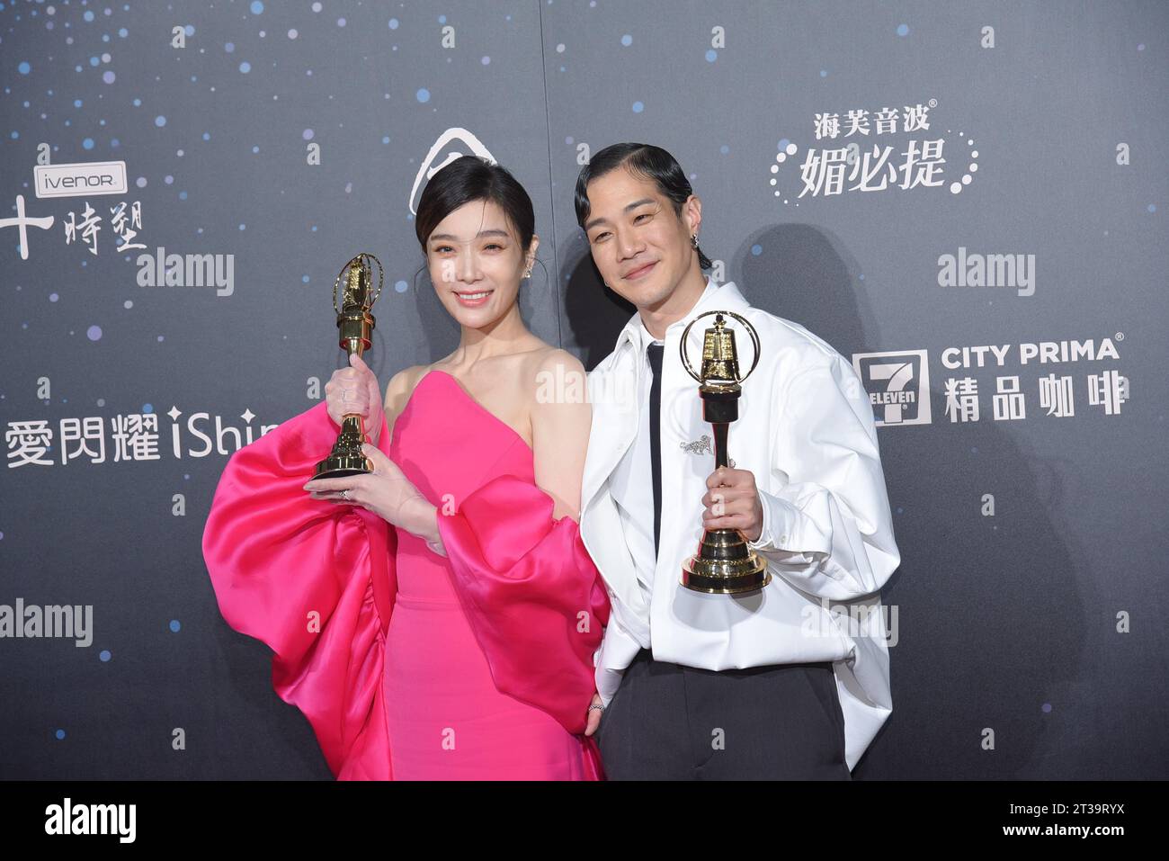Taiwanese actor, singer, rapper, songwriter and television presenter Hsueh Shih-ling wins the ...