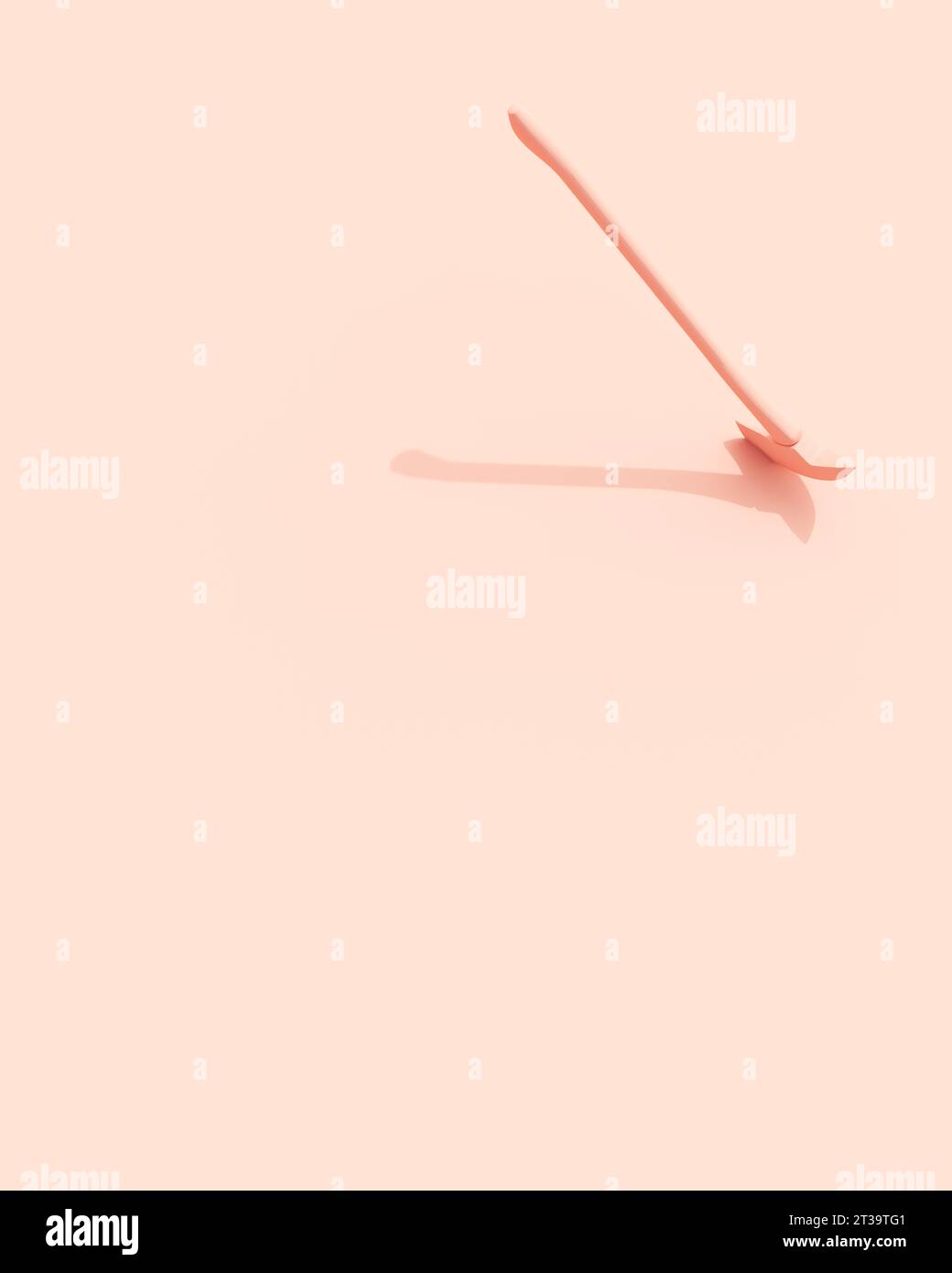 Rose pink Halloween axe pink peach background wallpaper 3d illustration ...