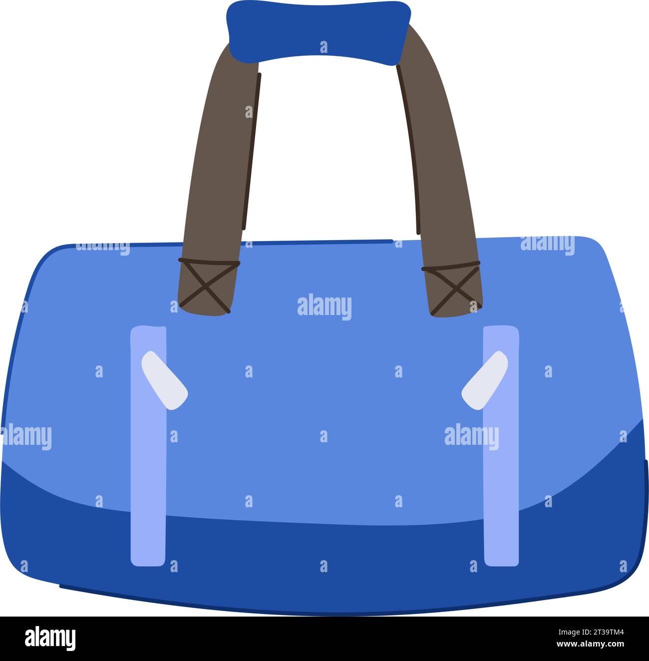 workout fitness bag cartoon vector illustration Stock Vector Image ...