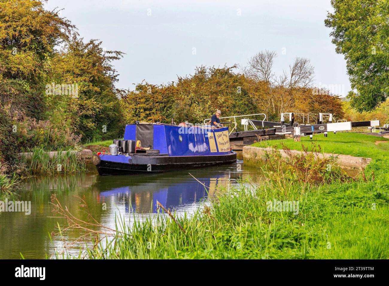Locks on the Northampton arm of the River Nene, 17 Locks heading down ...