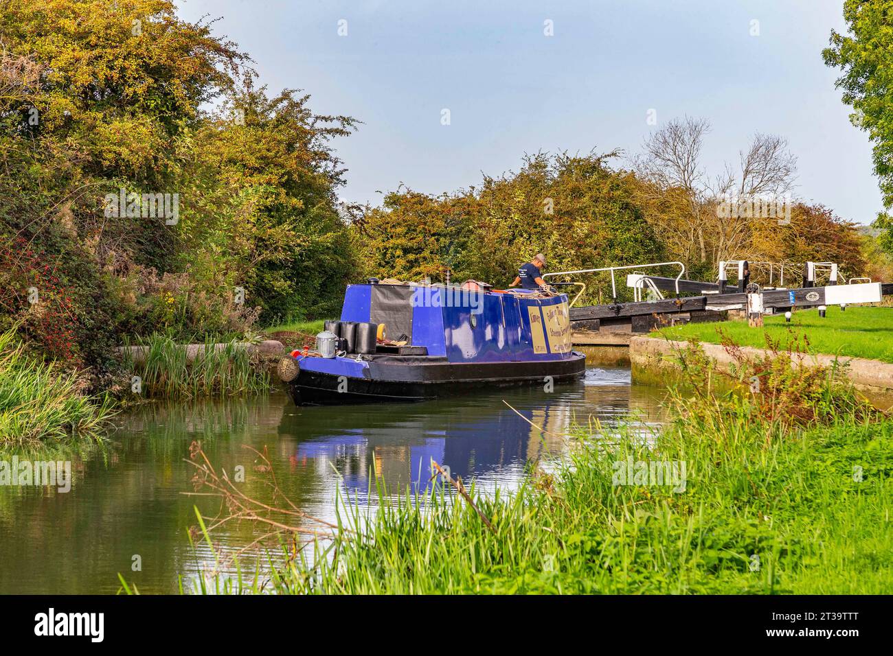 Locks on the Northampton arm of the River Nene, 17 Locks heading down ...