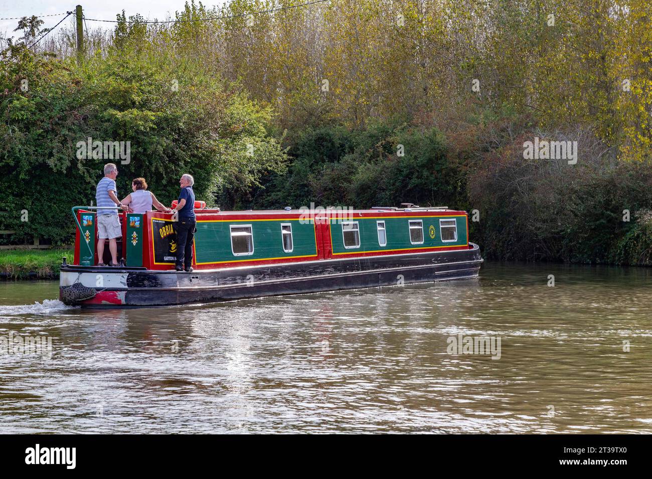 Locks on the Northampton arm of the River Nene, 17 Locks heading down ...