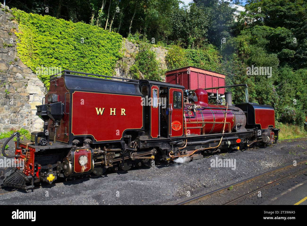 Garratt,, No 138, Steam Locomotive, Welsh Highland Railway, Caernarfon ...
