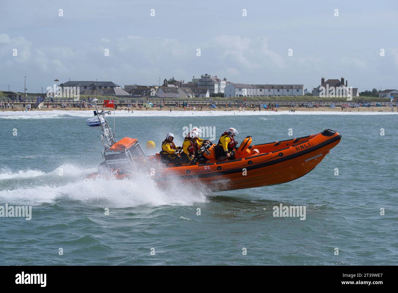 Trearddur Bay, D Class Lifeboat, Clive and Imelda, Holyhead, Anglesey ...