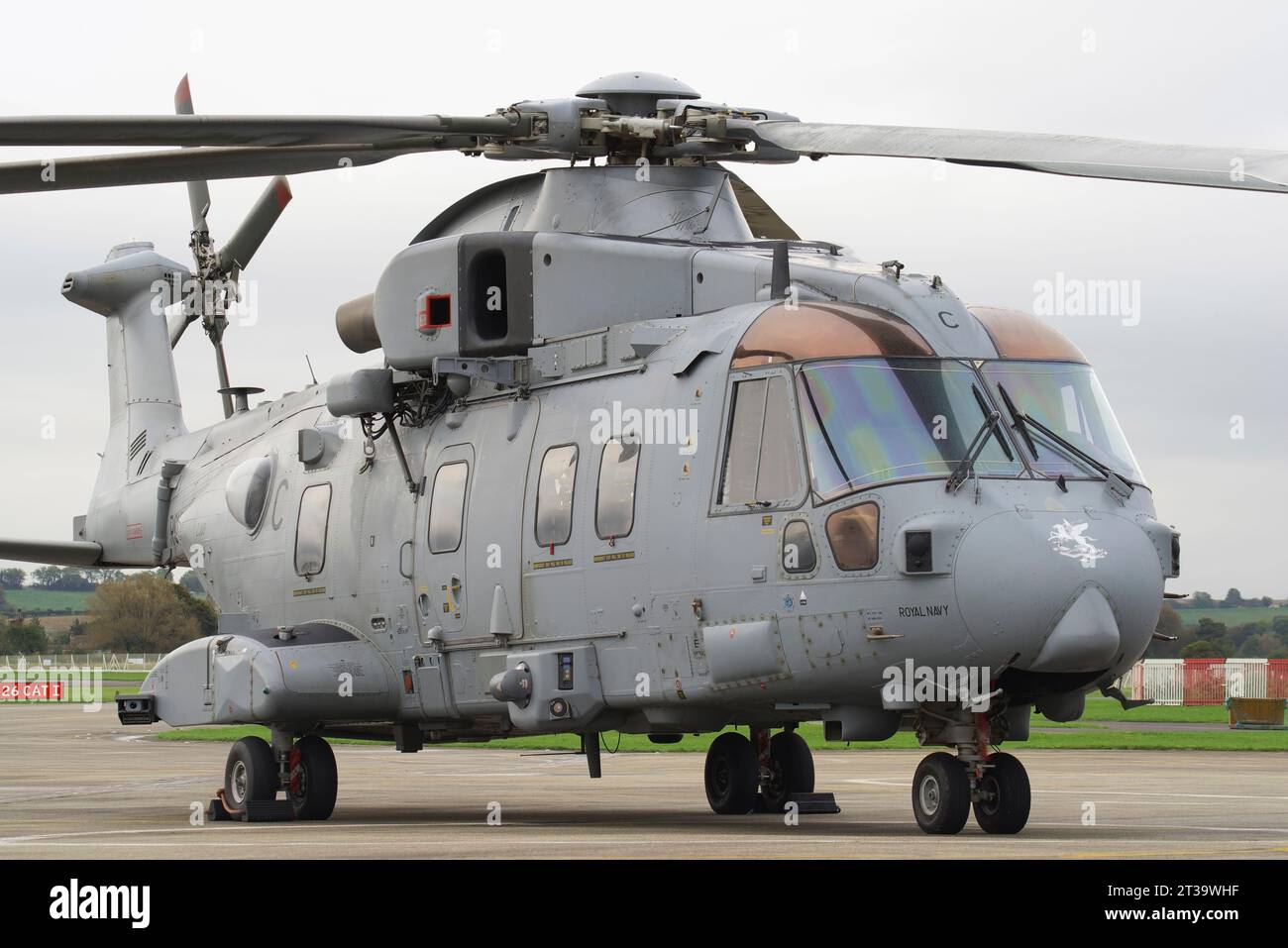 Agusta Westland AW101, Merlin, RNAS, Yeovilton Stock Photo - Alamy