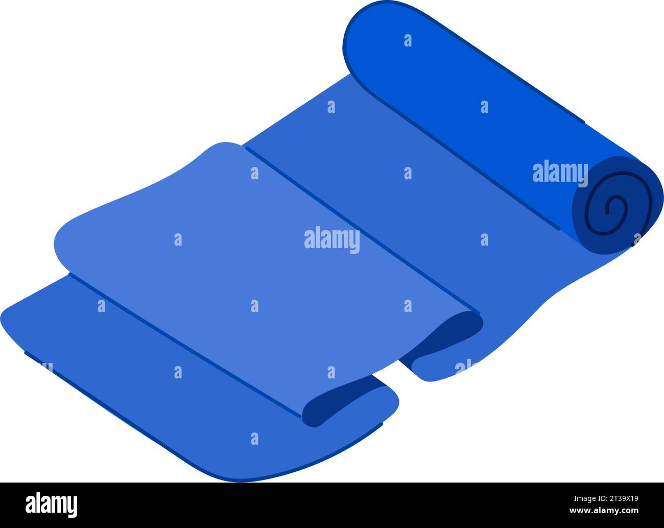 lifestyle fitness mat cartoon vector illustration Stock Vector Image ...