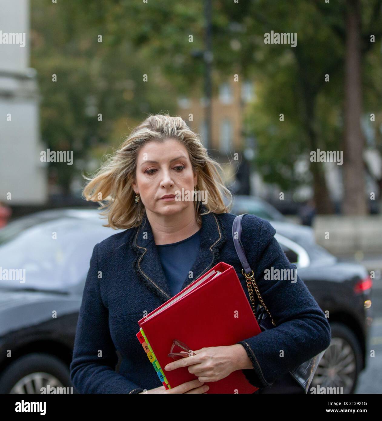 London Uk 24th Oct 2023 Penny Mordaunt Mp Leader Of The House Of Commonsconservative