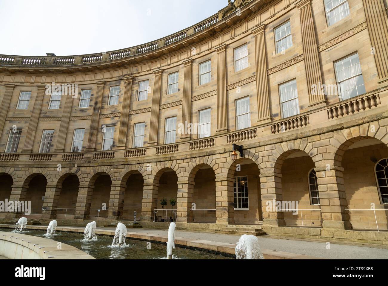 Buxton Royal Crescent now a 5-star spa hotel, Buxton, Derbyshire ...