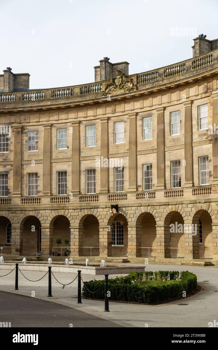 Buxton Royal Crescent now a 5-star spa hotel, Buxton, Derbyshire ...