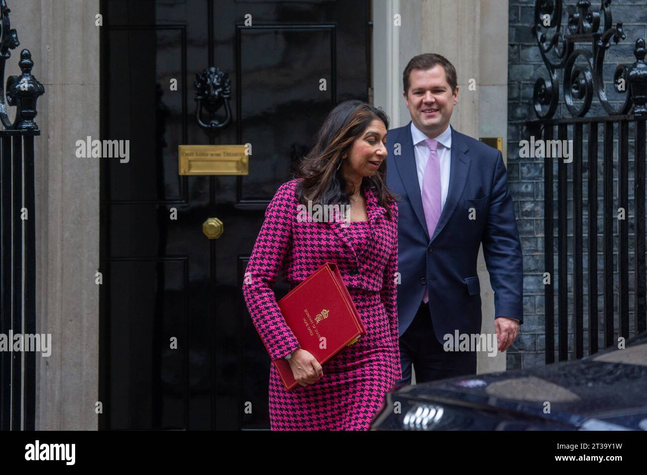London, England, UK. 24th Oct, 2023. Secretary of State for the Home ...