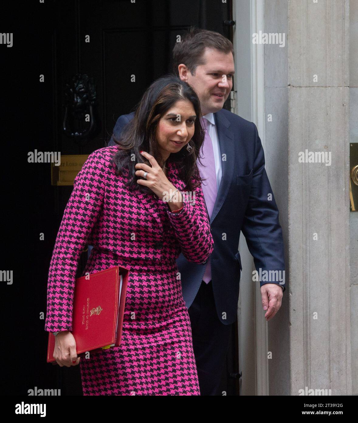 London, England, UK. 24th Oct, 2023. Secretary of State for the Home ...