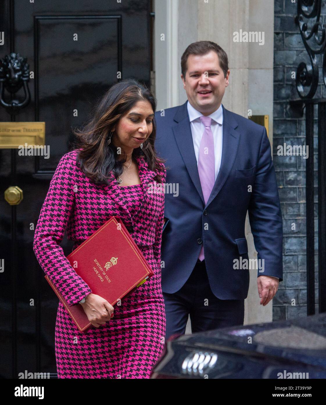 London, England, UK. 24th Oct, 2023. Secretary of State for the Home ...