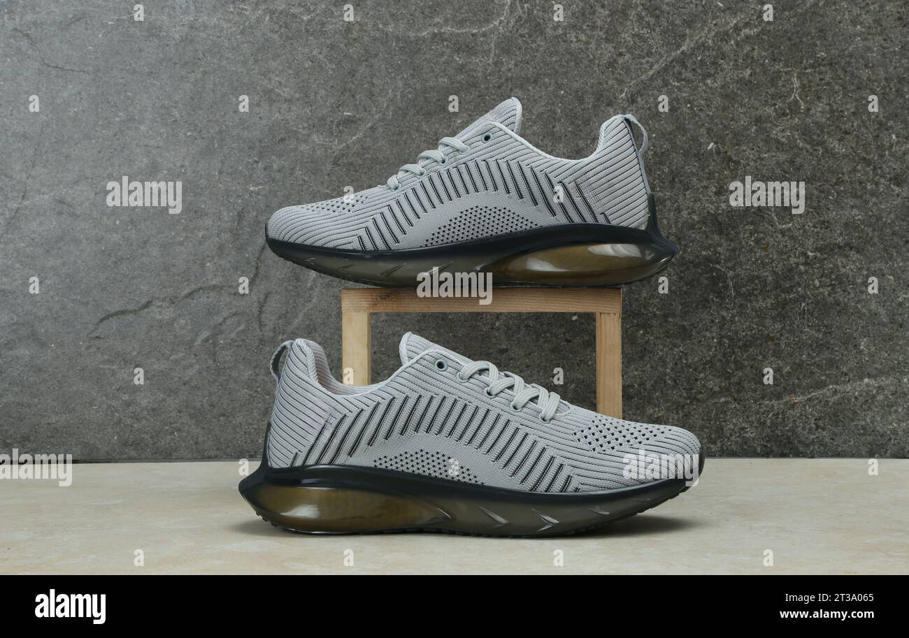 Sports shoes advertisement hi-res stock photography and images - Alamy