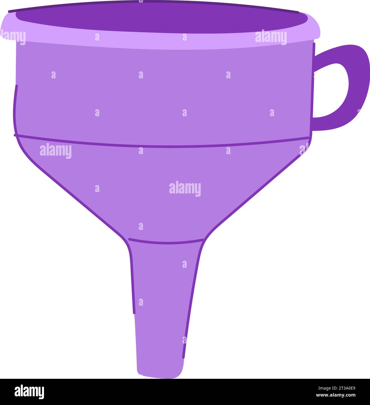 symbol funnel cartoon vector illustration Stock Vector Image & Art - Alamy