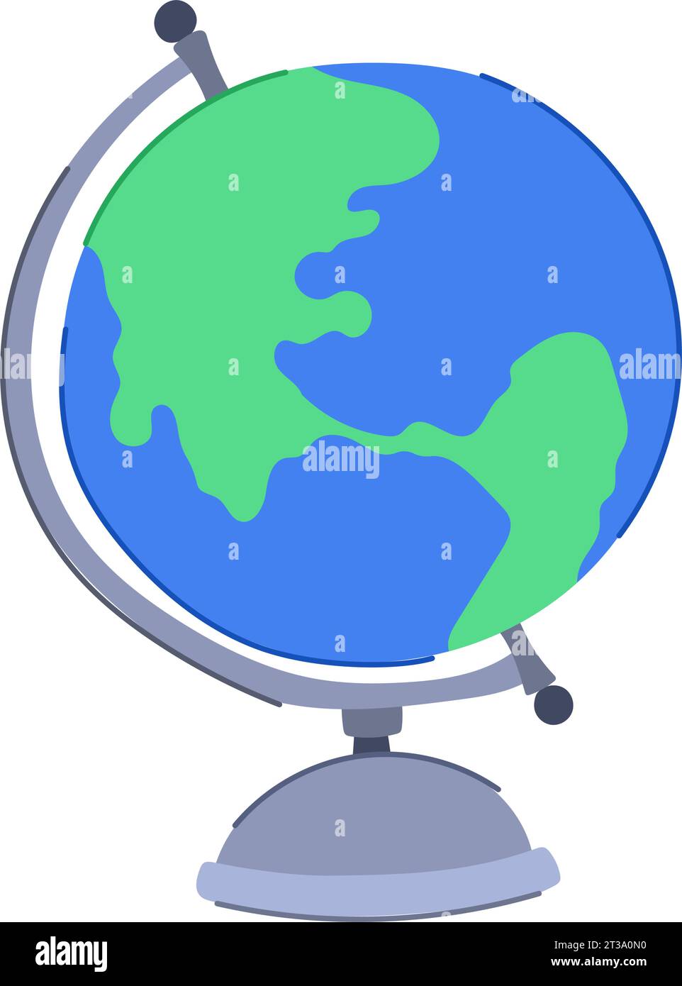 earth globe cartoon vector illustration Stock Vector Image & Art - Alamy