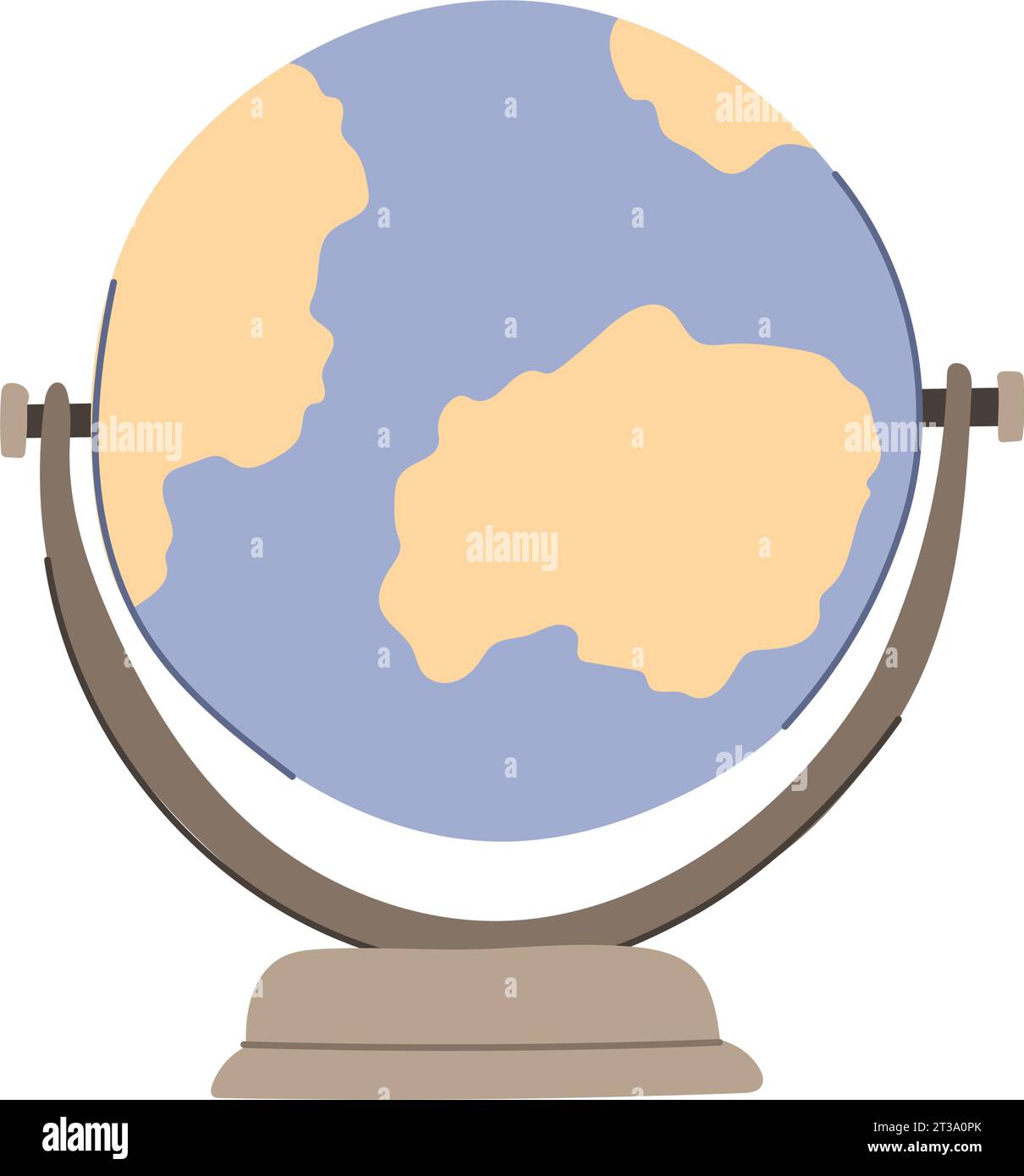 world globe cartoon vector illustration Stock Vector Image & Art - Alamy