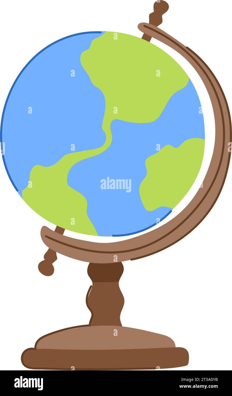 Flight travel europe map cartoon Cut Out Stock Images & Pictures - Alamy