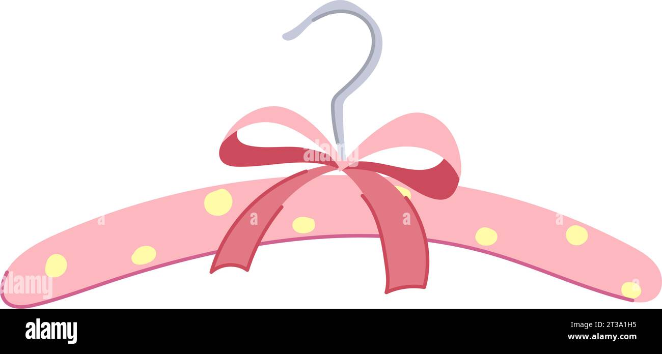 wear hanger clothes cartoon vector illustration Stock Vector Image ...