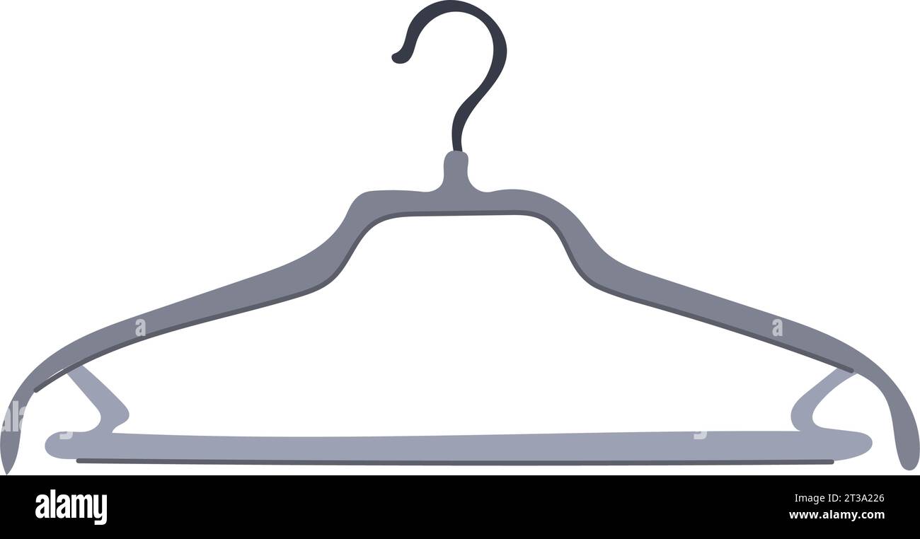 wardrobe hanger clothes cartoon vector illustration Stock Vector Image ...