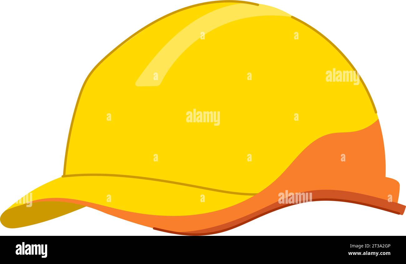 safety helmet builder cartoon vector illustration Stock Vector Image ...