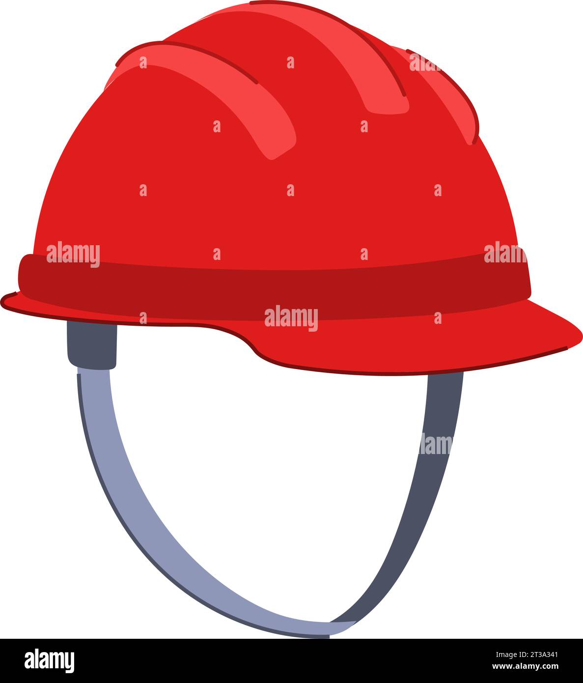 industry helmet builder cartoon vector illustration Stock Vector Image ...