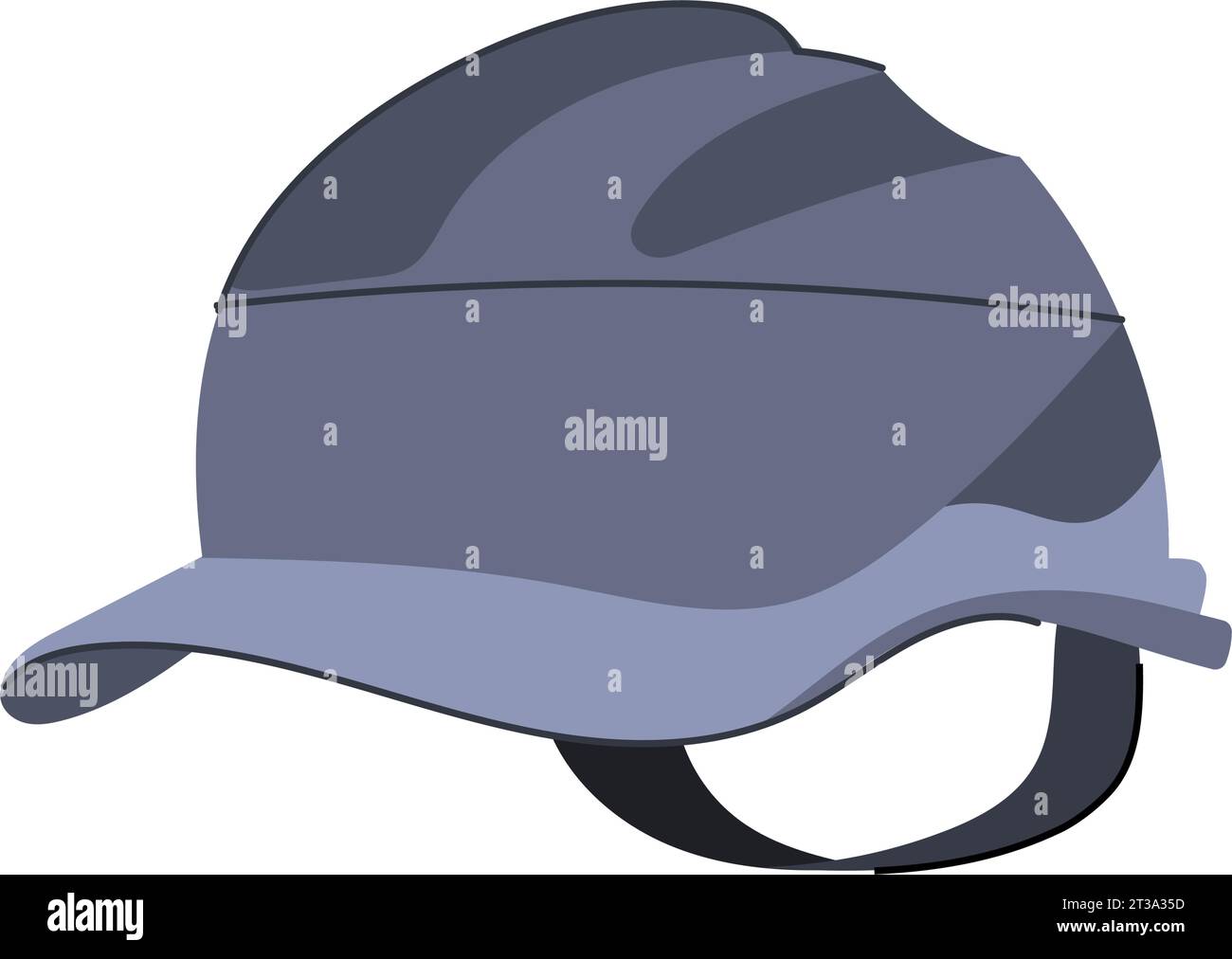 tool helmet builder cartoon vector illustration Stock Vector Image ...