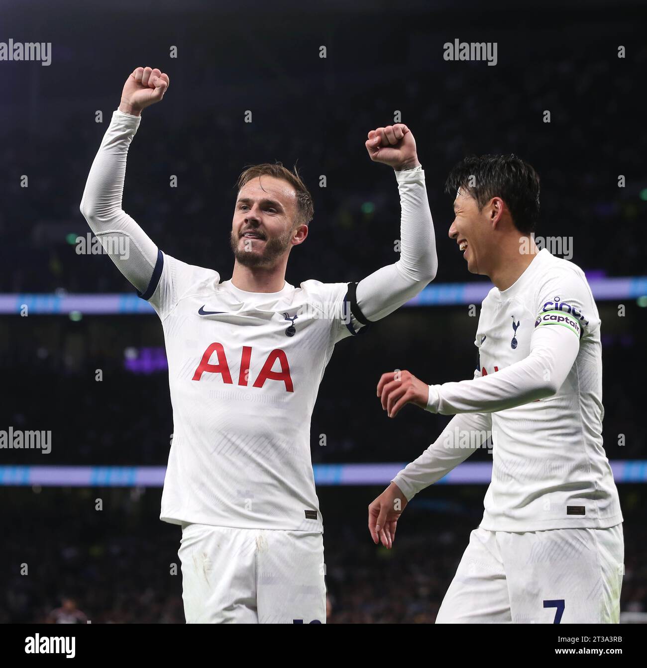 James maddison tottenham october 2023 hi-res stock photography and images - Alamy