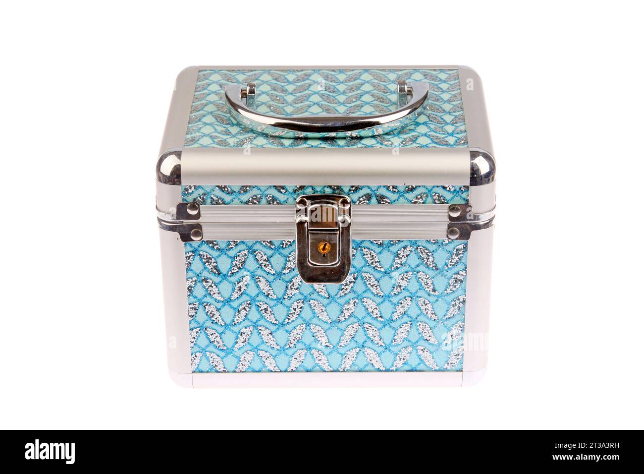 blue delicate toolkit on a white background Stock Photo - Alamy