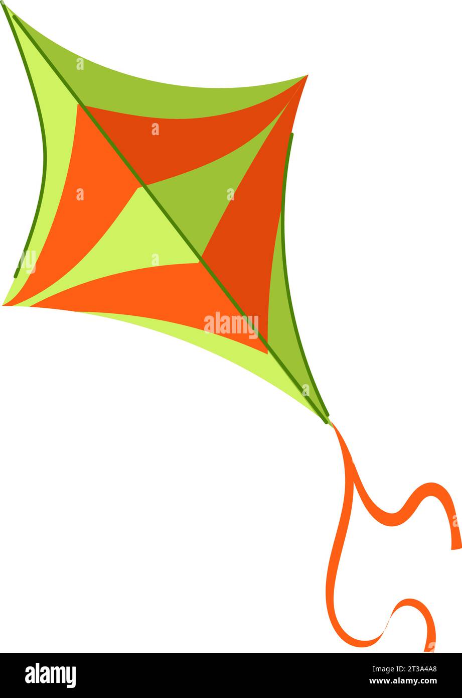 wind kite cartoon vector illustration Stock Vector Image & Art - Alamy