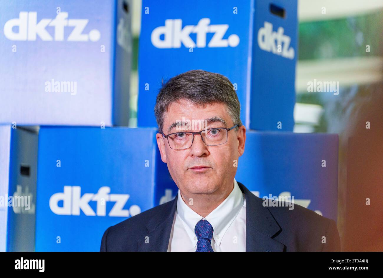Heidelberg, Germany. 24th Oct, 2023. Michael Baumann, Chairman of the ...