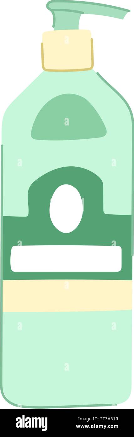 treatment lotion cartoon vector illustration Stock Vector Image & Art ...