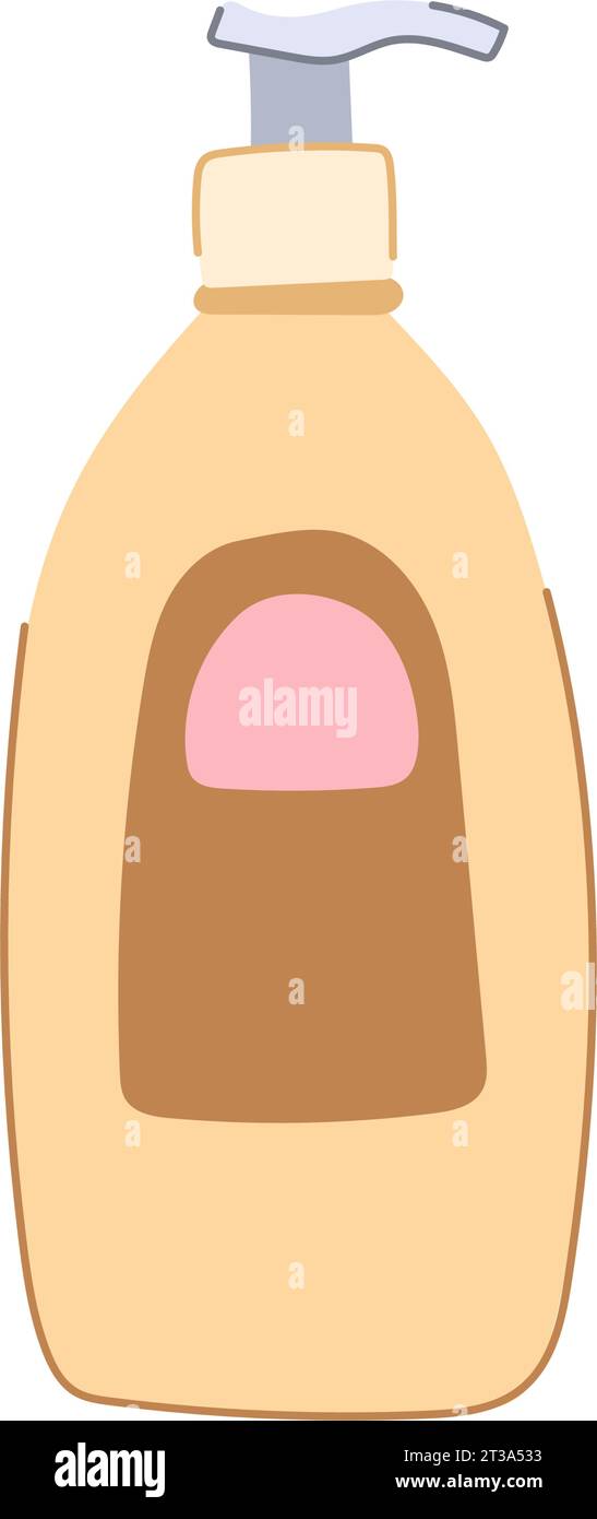 female lotion cartoon vector illustration Stock Vector Image & Art - Alamy