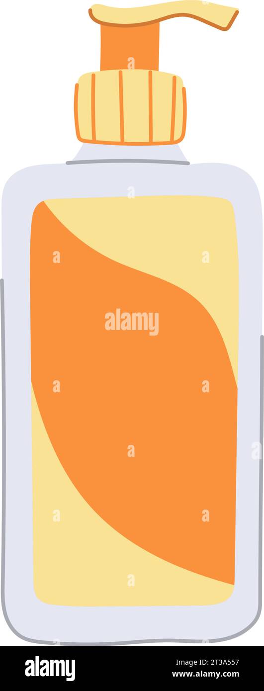 woman lotion cartoon vector illustration Stock Vector Image & Art - Alamy