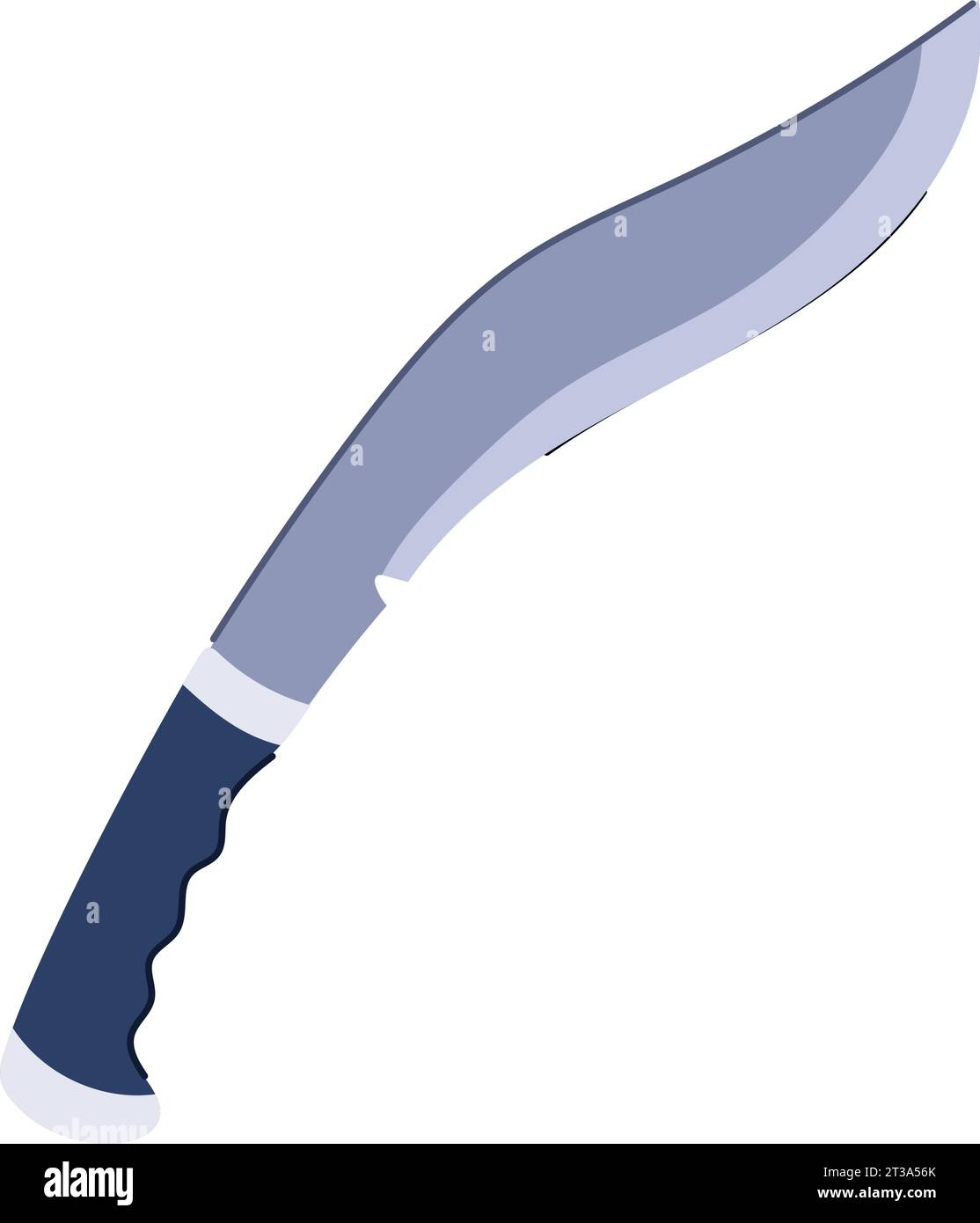 steel military knife cartoon vector illustration Stock Vector Image ...