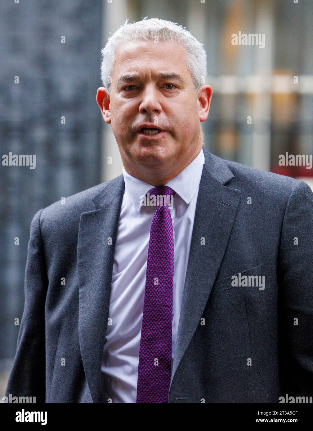 London, UK. 24th Oct, 2023. Stephen Barclay, Health Secretary, leaves ...