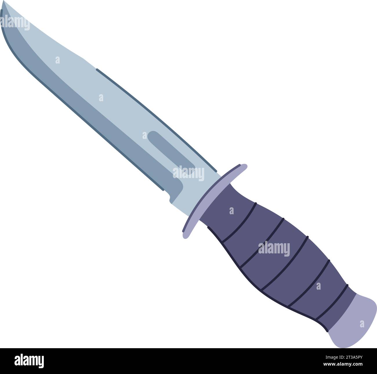 blade military knife cartoon vector illustration Stock Vector Image ...
