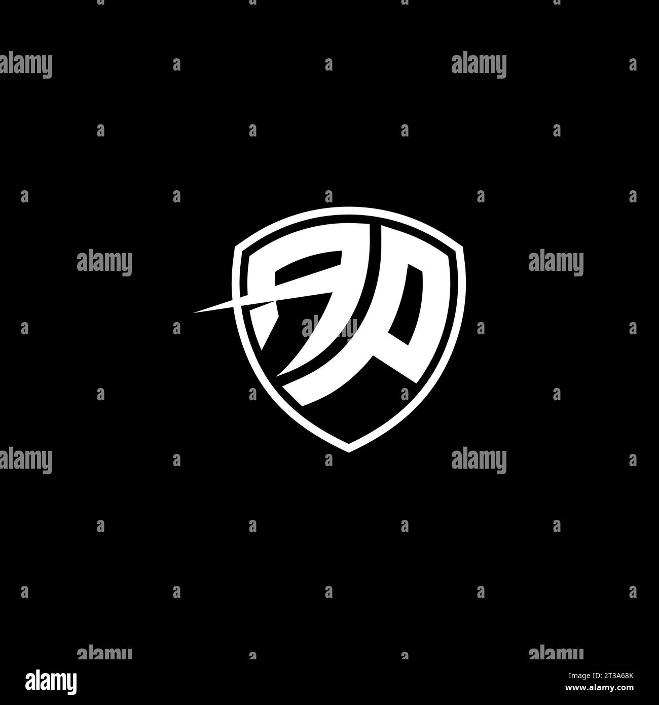 AP logo monogram emblem style with shield shape design template ideas ...