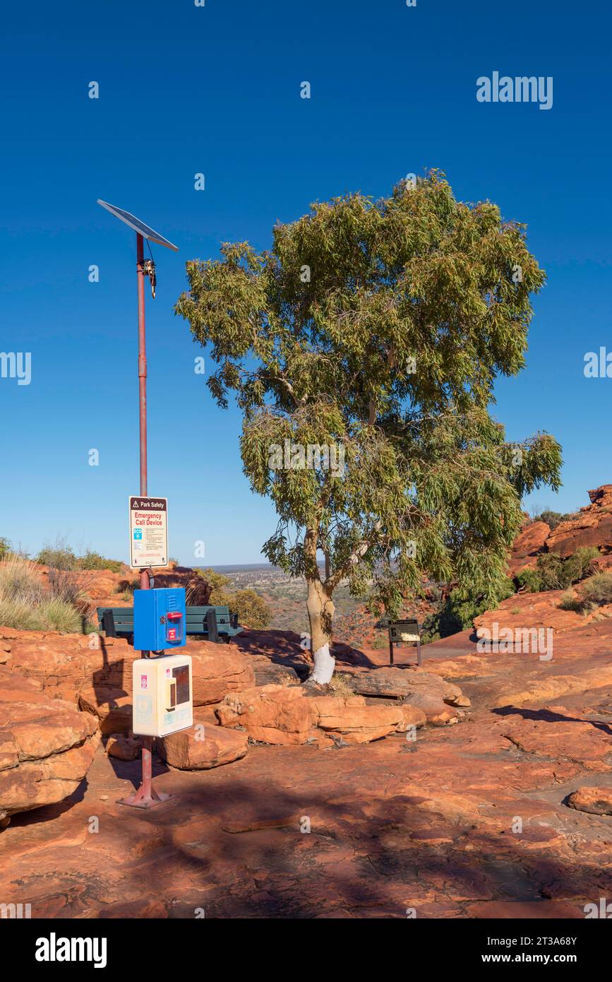 An AED (automated external defibrillator) and a solar-powered, battery ...